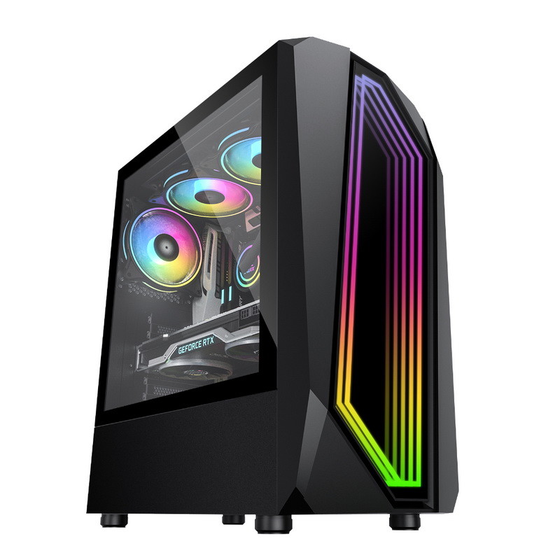 Игровой корпус Mini Itx Argb Full Atx со светодиодной подсветкой